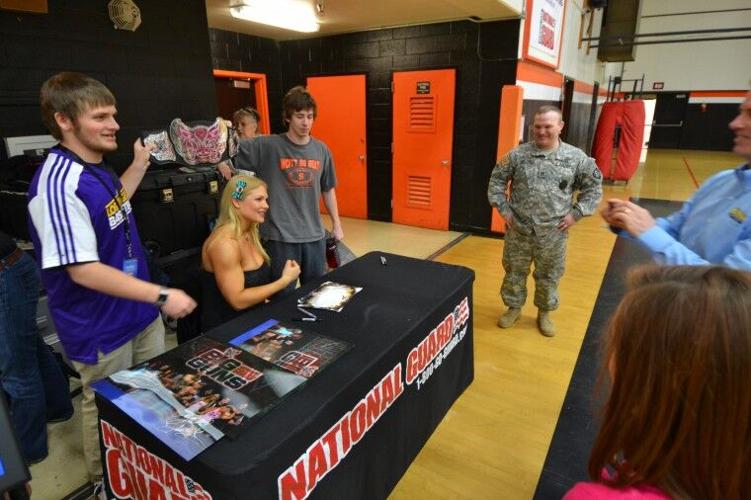 WWE Divas Champion Beth Pheonix visits Scappoose High School | News ...