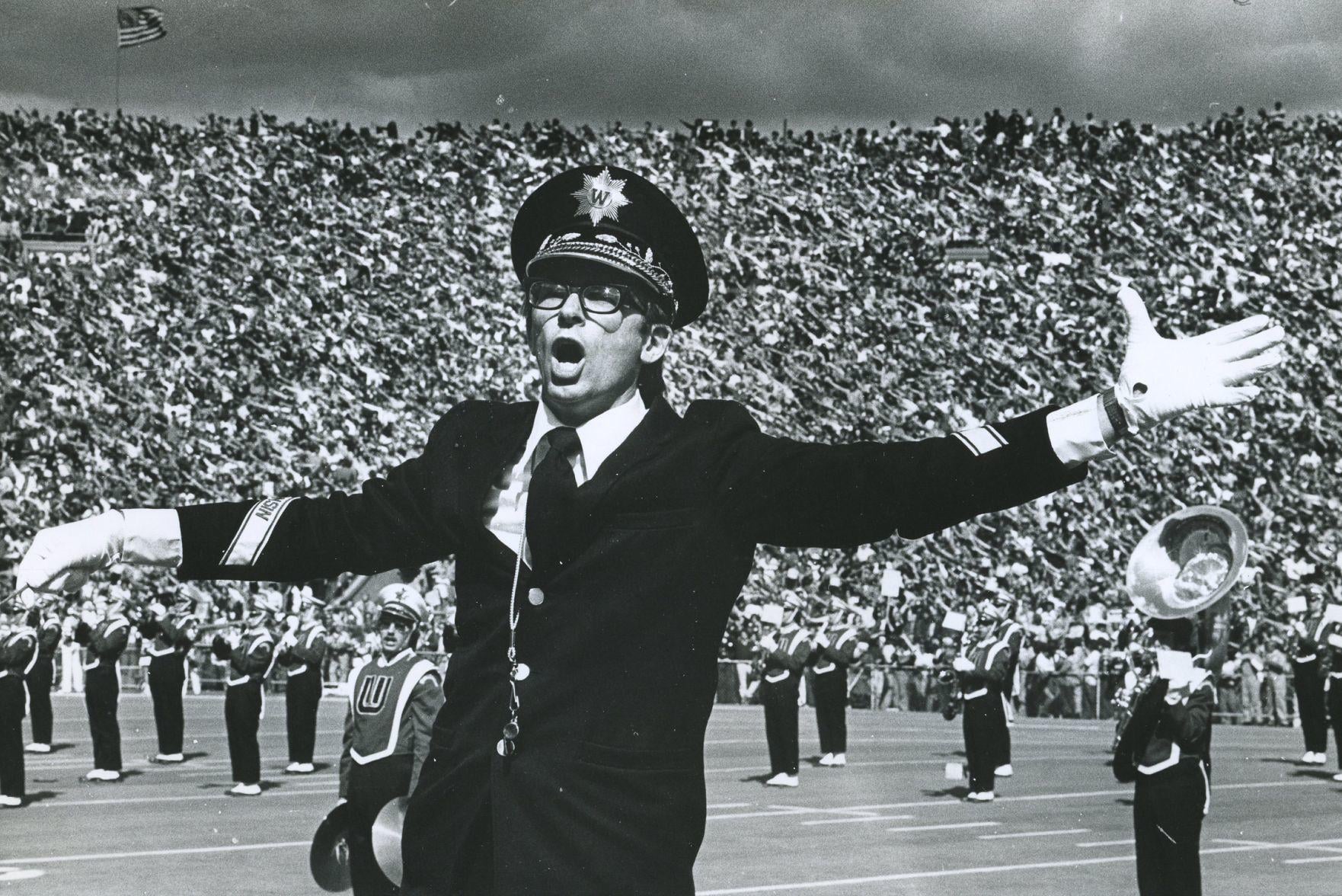 Photos: Scenes from the 50-year career of UW band director Mike ...