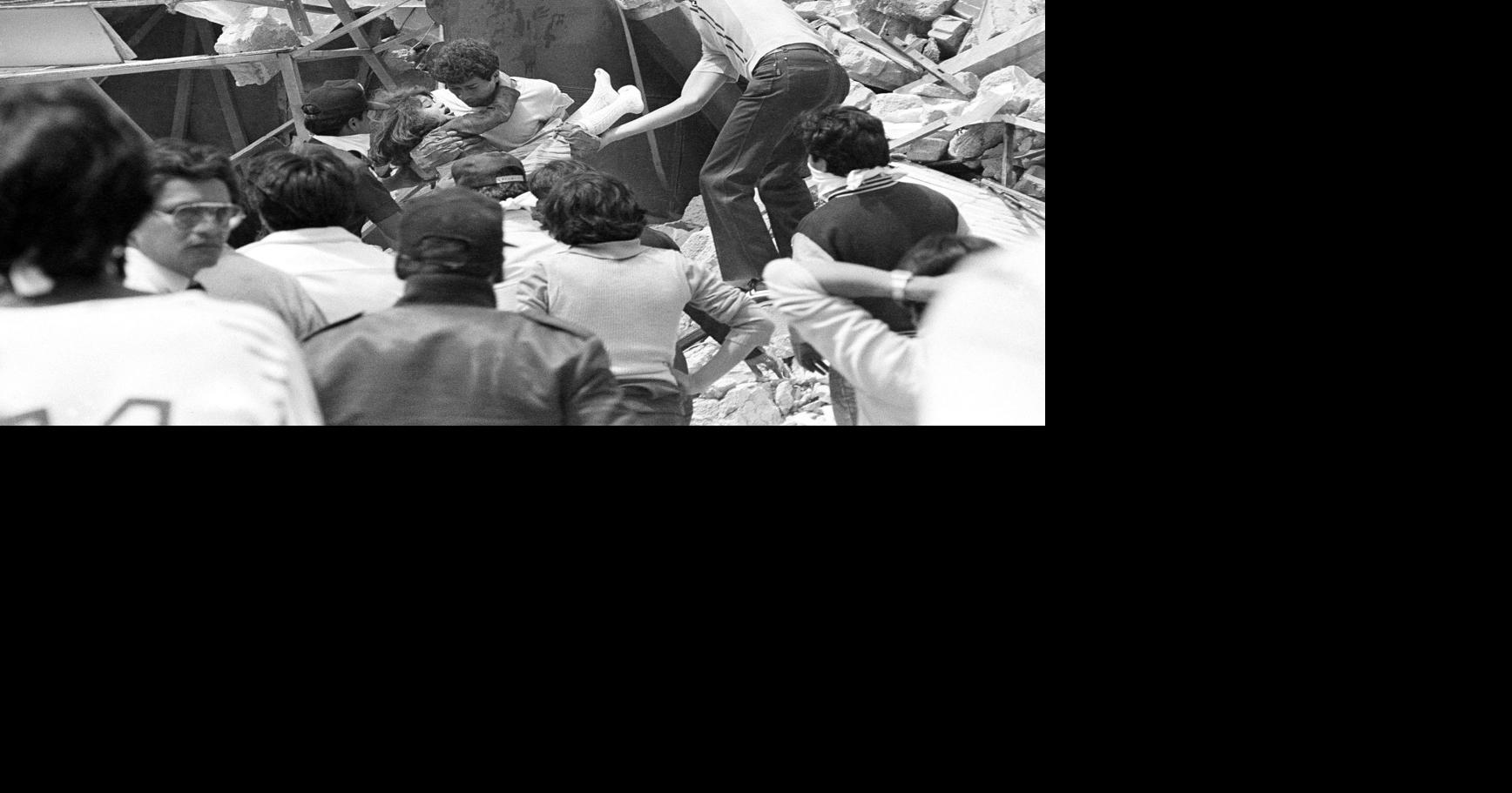 Photos: Anniversary of the devastating 1985 earthquake in Mexico ...