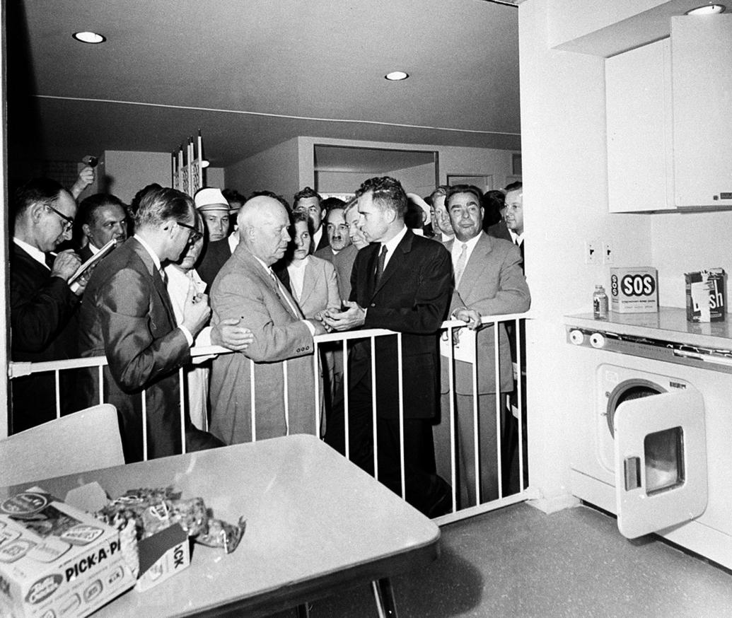 Photos: Nixon takes on Khrushchev in kitchen debate | Archives ...
