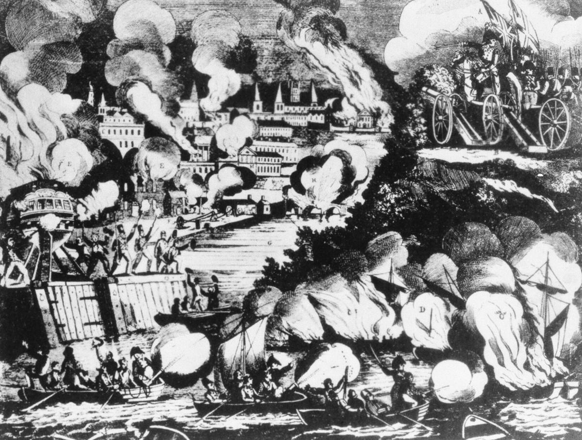 1814: Burning of Washington | | timegoggles.com