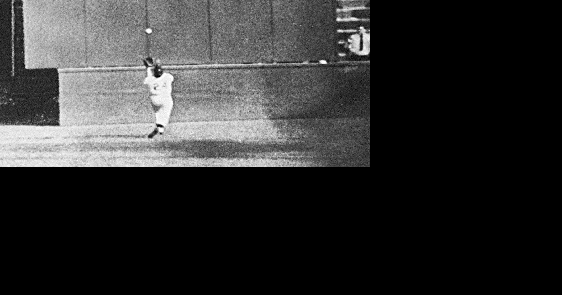 Today in sports history: Willie Mays makes memorable over-the-shoulder ...