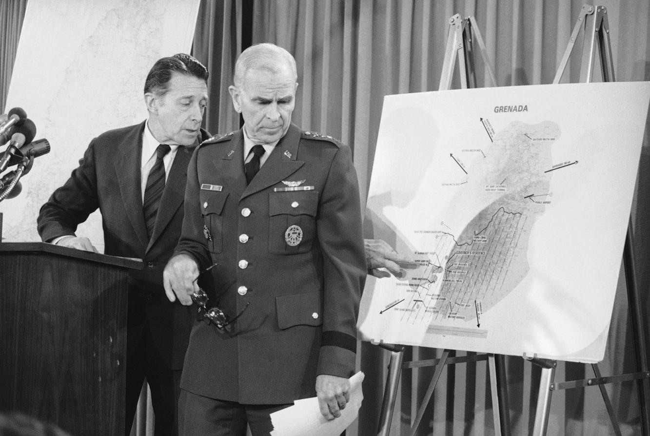 Photos from history: Reagan orders invasion of Grenada | Archives ...