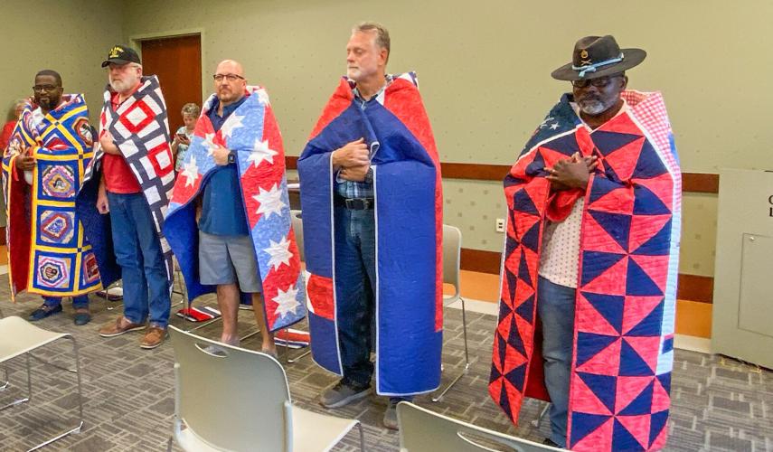 Coweta Quilts of Valor honors area veterans | Arts & Community | times ...