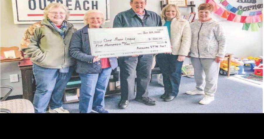 VFW donates to The Lodge | Local News | times-herald.com