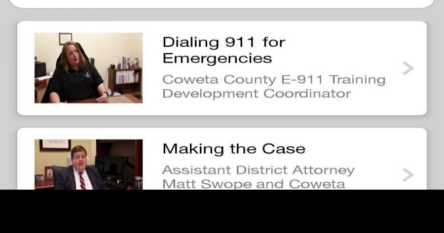 CCSO premiering public service announcements on mobile app | Local News ...