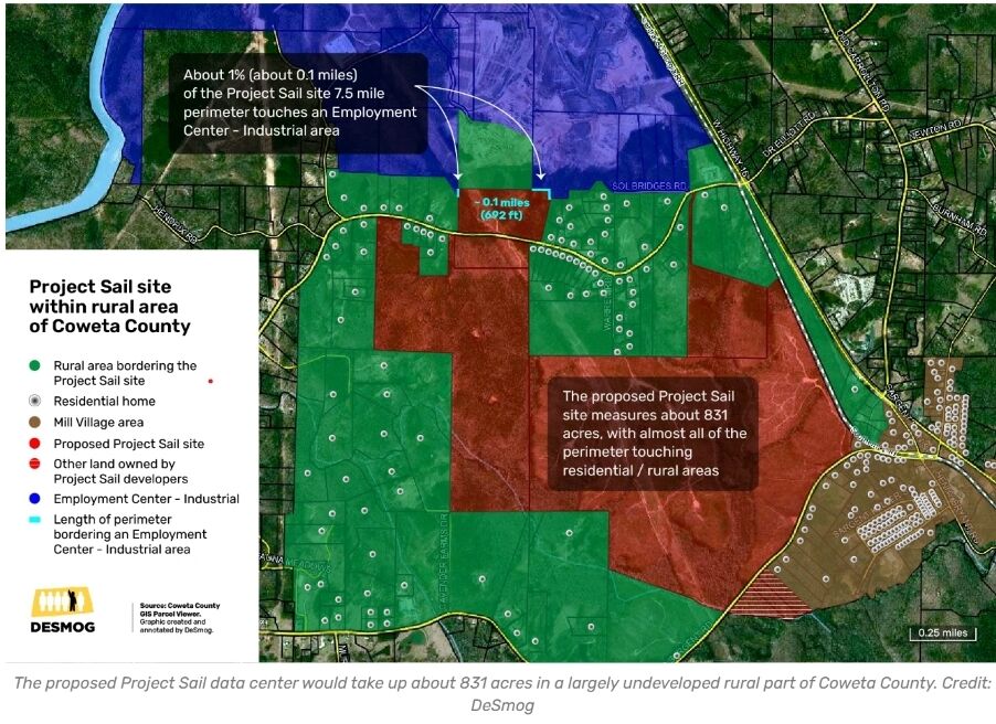 Prologis’ Project Sail remains a threat to rural Coweta | Opinion ...