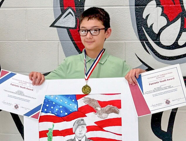 Blake Bass students finish top three in VFW art contest | News | times ...