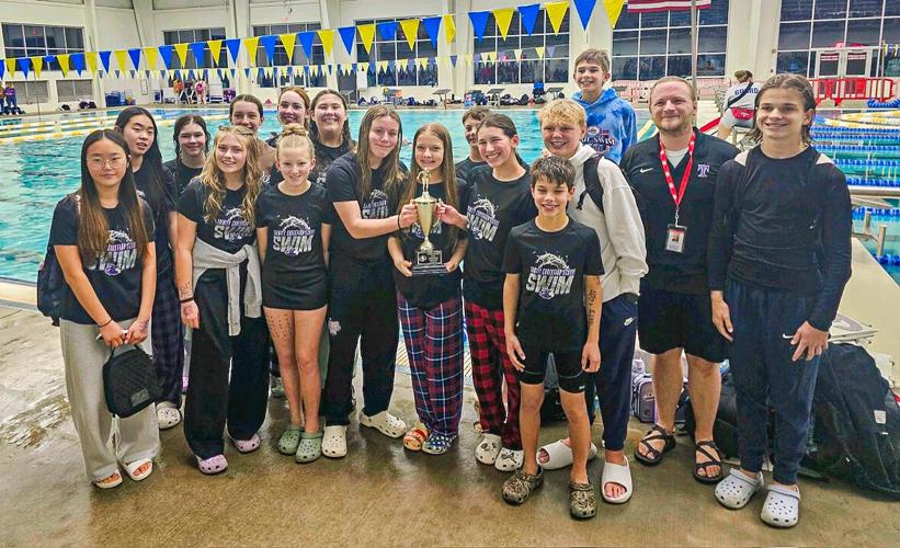 Trinity middle school girls swim team captures 2026 GAPPS state ...