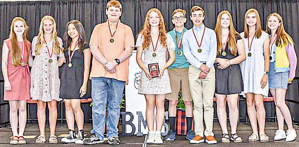 Blake Bass Middle School awards academic honors | Education | times ...