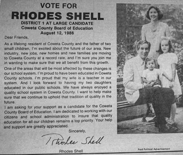 A steady voice for Newnan: Rhodes Shell’s legacy of service | Arts ...