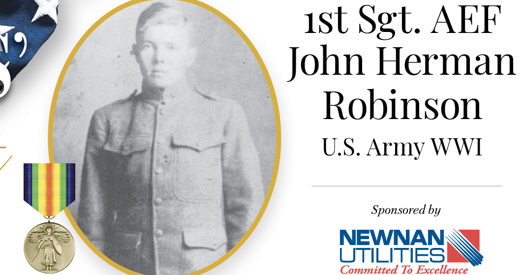 Veterans' Spotlight: 1st Sgt. AEF John Herman Robinson | News | times ...