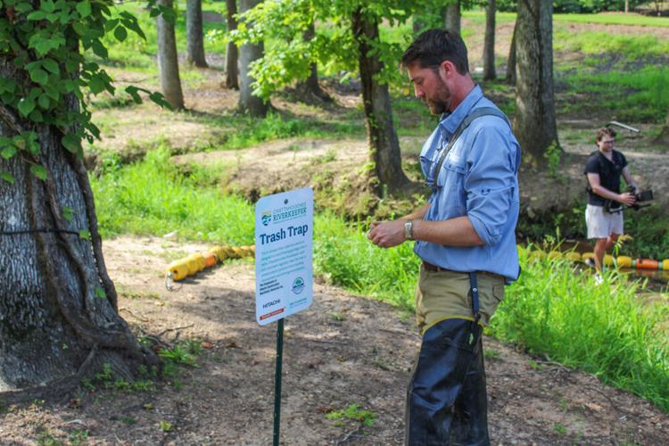 C.J. Smith Park trash trap to stop litter from reaching Chattahoochee ...