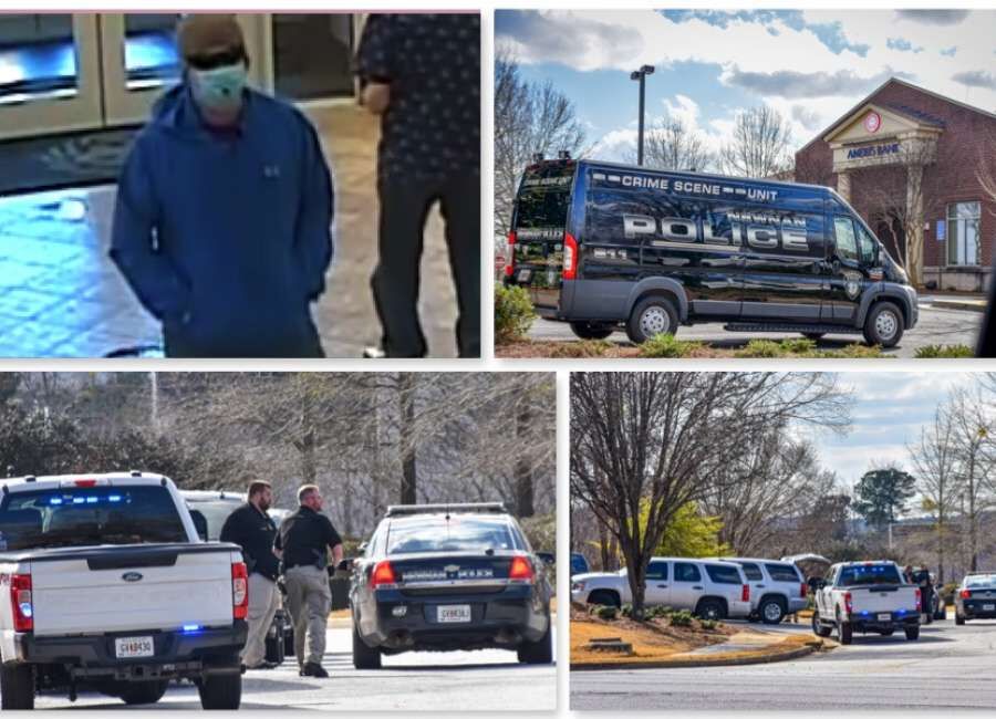 Bank Robbery Crime Scene