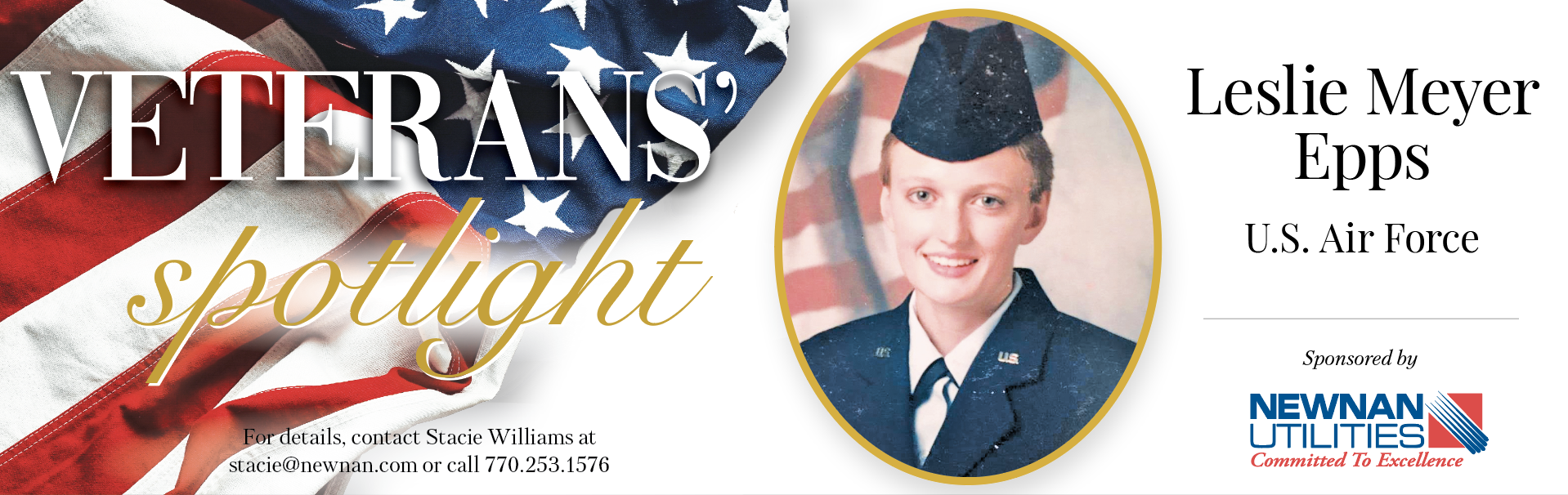 Veterans' Spotlight: Leslie Meyer Epps | News | times-herald.com