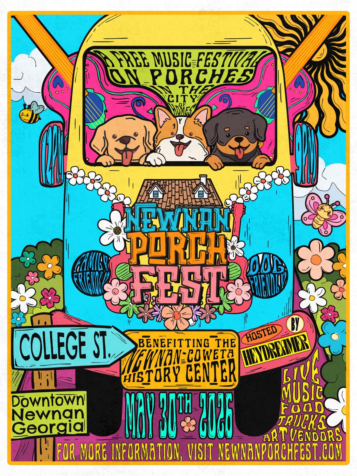 Newnan Porchfest returns May 30 with extended hours and new after-party ...