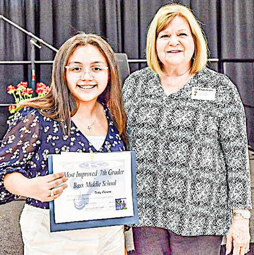 Blake Bass Middle School awards academic honors | Education | times ...