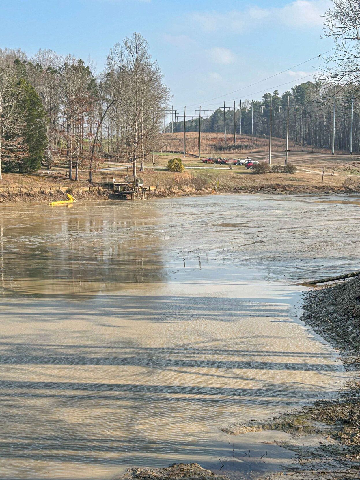 Georgia Power restoring pond after construction disruption | News ...