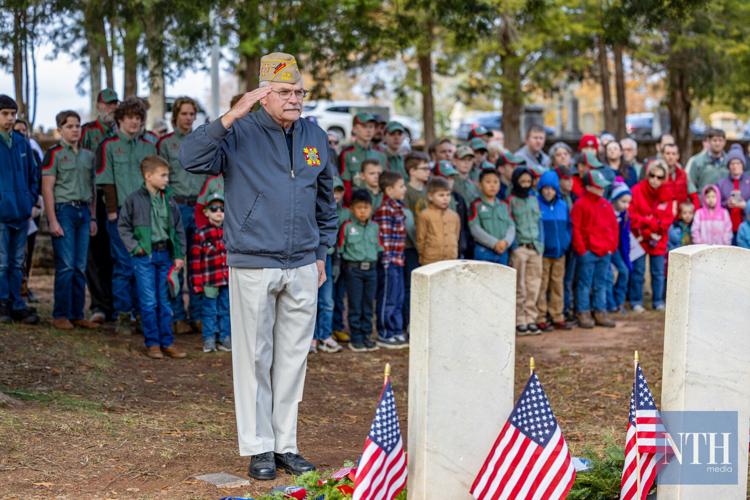Community turns out to honor veterans with Wreaths Across America event ...