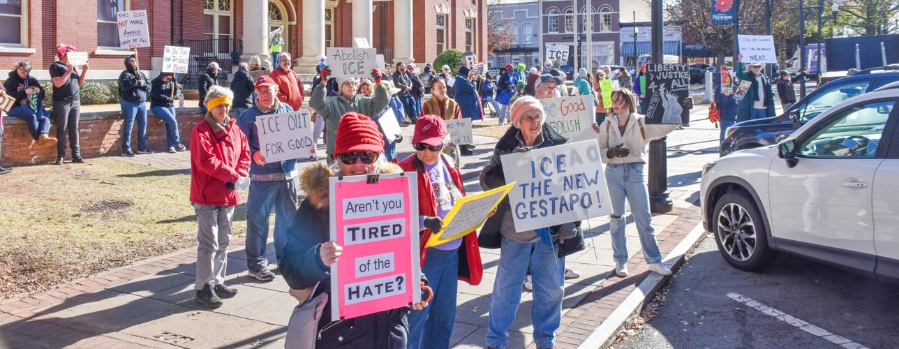 ICE actions draw protest on downtown Court Square | News | times-herald.com