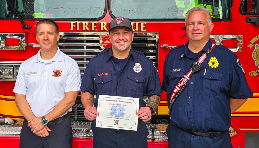 Coweta firefighters honored with Life Save Awards for exceptional care ...