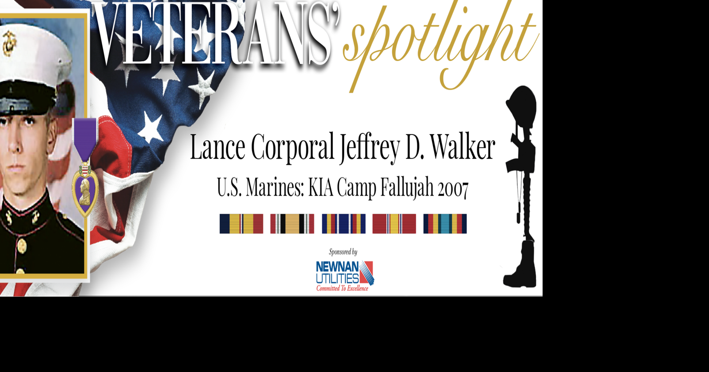 Veterans' Spotlight: Lance Corporal Jeffrey D. Walker | News | times ...