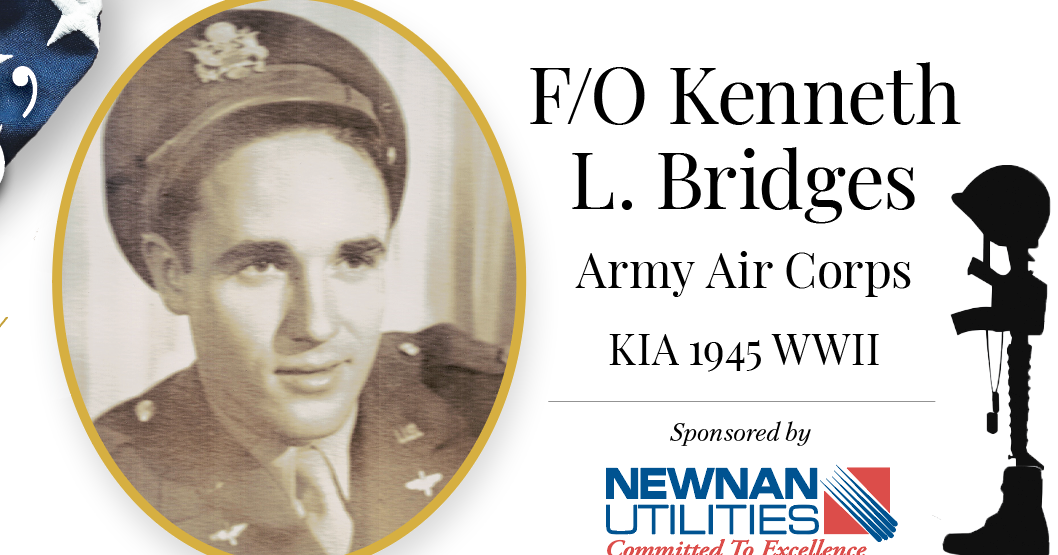 Veterans' Spotlight: F/O Kenneth L. Bridges | News | times-herald.com