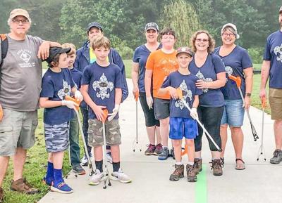 Scouts help clean local trails | | times-herald.com