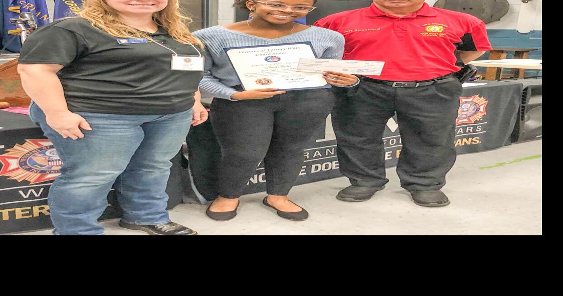 Kennedy Butler wins Patriot's Pen Award at VFW State | Arts & Community ...