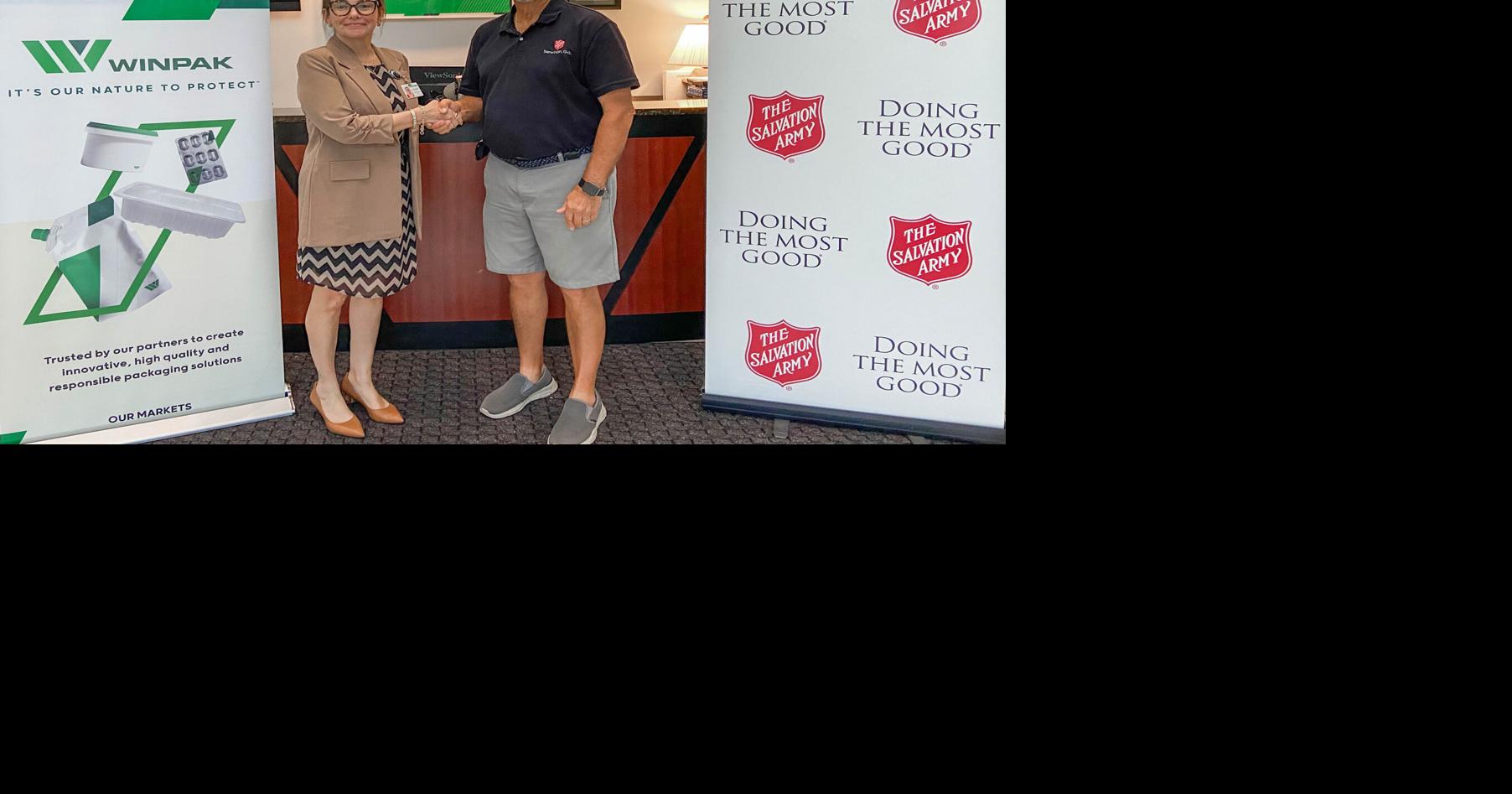 Winpak Films donates $1K to Salvation Army's 'Fill the Pantry' program ...