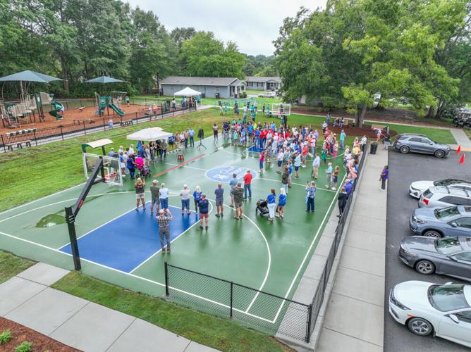 Community celebrates Park of Hope ribbon cutting | Arts & Community ...
