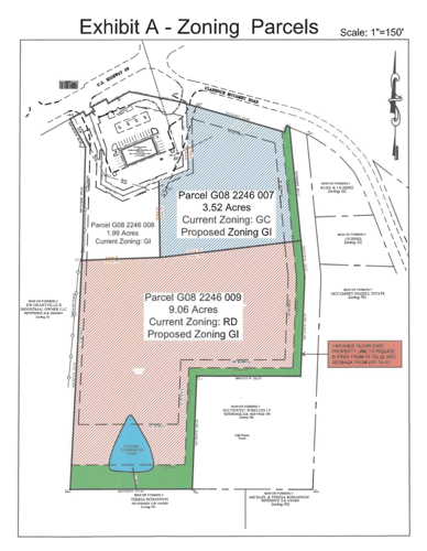 Rezoning request filed for warehouse, office project in Grantville ...