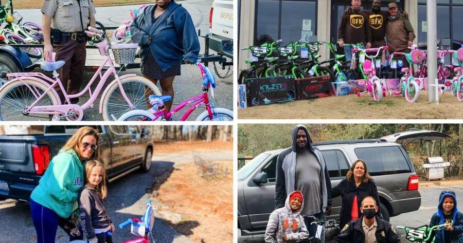 CCSO delivers bikes to community | Local News | times-herald.com