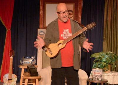 Pilliard Dickle’s 1 1/2 man show hits Train Depot | Local News | times ...