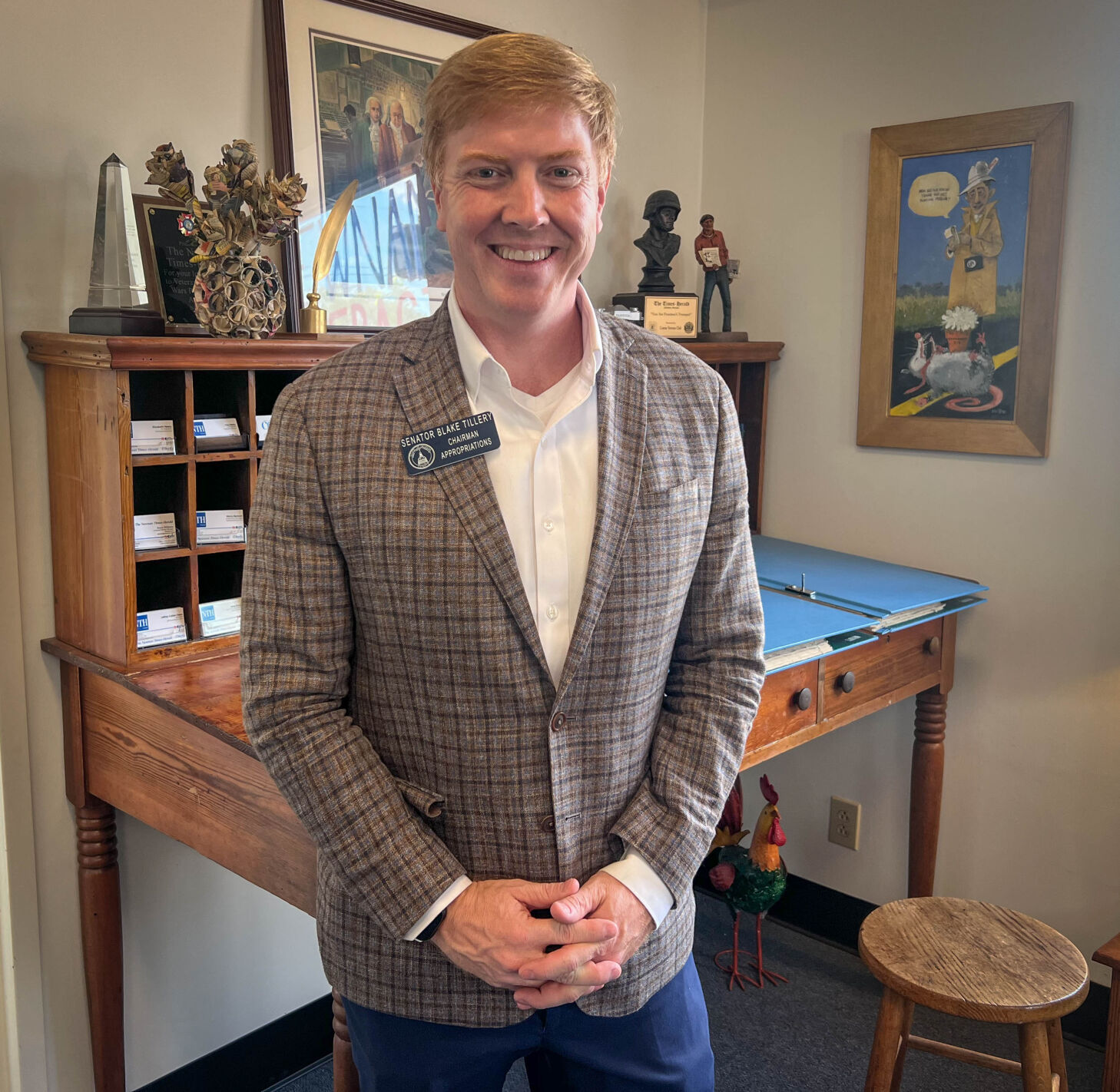 Tillery visits NTH, outlines bid for lieutenant governor | News | times ...