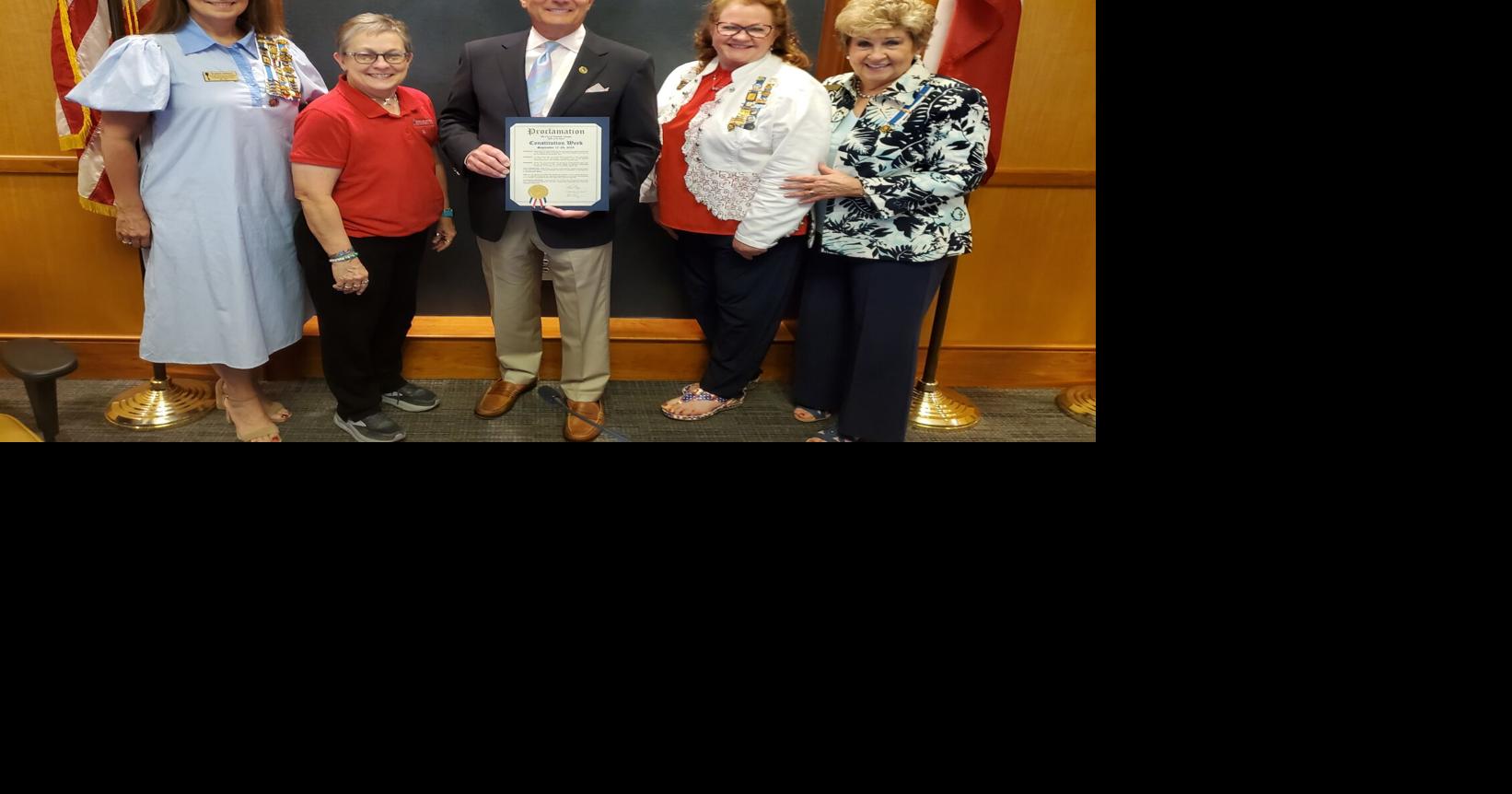 DAR marks Constitution Week in Coweta with proclamations, student ...