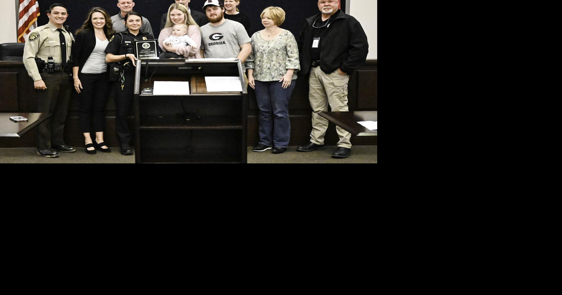 Officer Callaway presented with Life Saving Award | Local News | times-herald.com