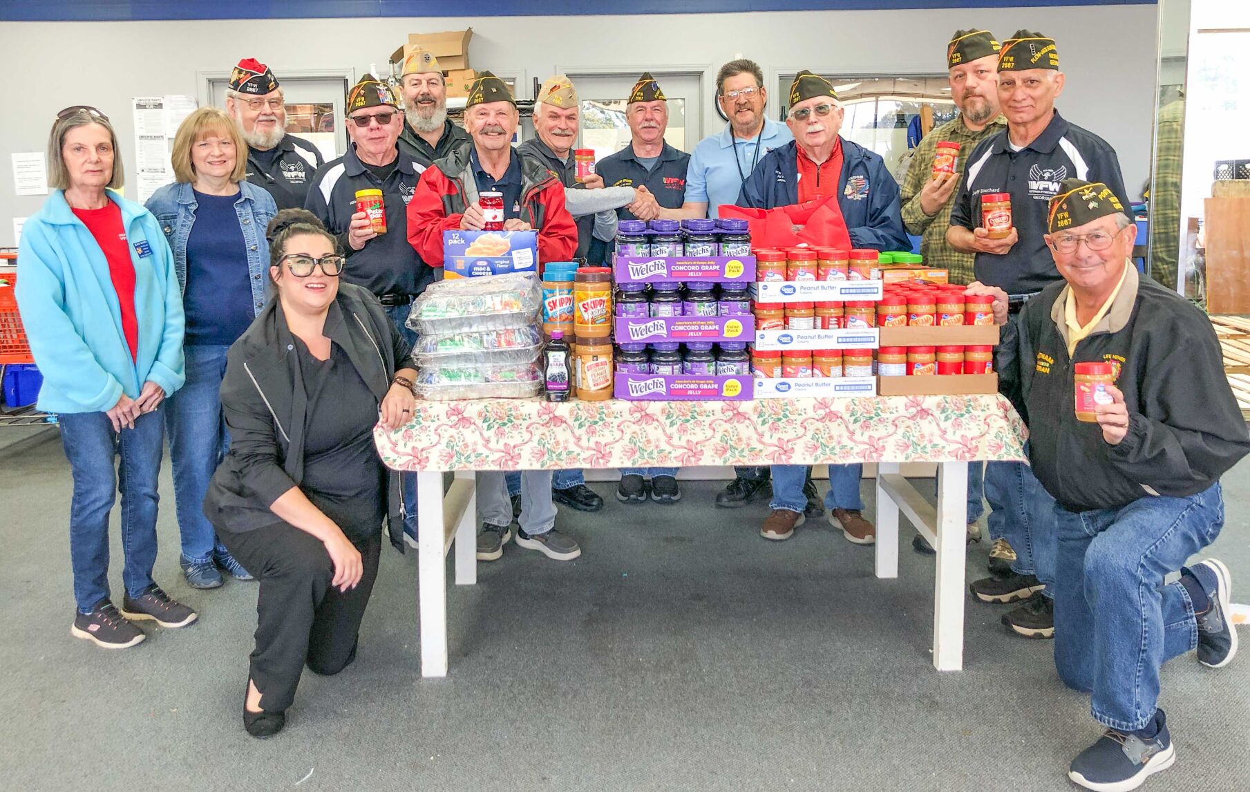 VFW donates food to One Roof Food Pantry | Arts & Community | times ...
