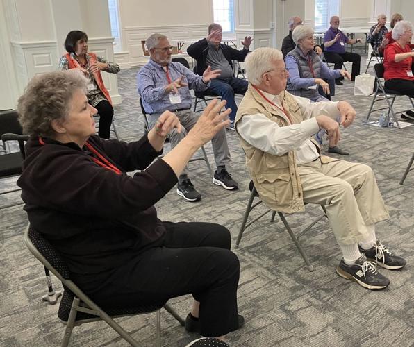 Newnan Parkinson’s Support Group builds brain power with Ageless Grace ...