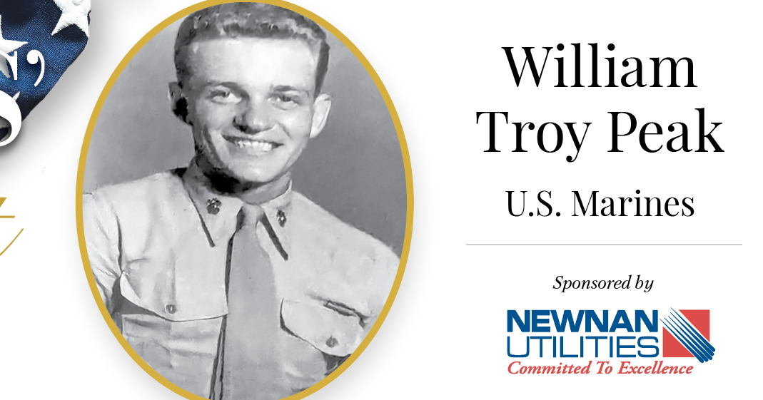 Veterans' Spotlight: William Troy Peak | News | times-herald.com