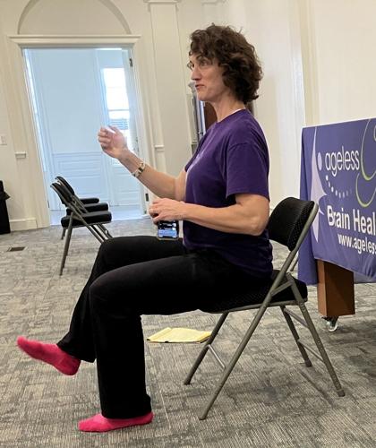 Newnan Parkinson’s Support Group builds brain power with Ageless Grace ...