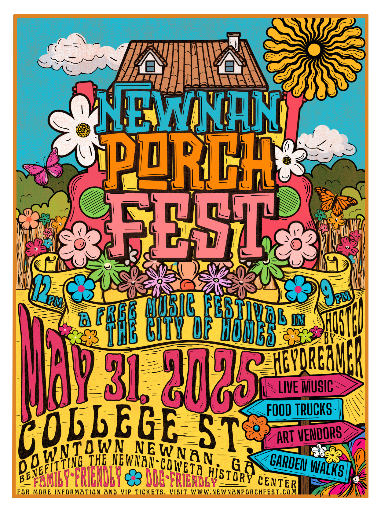 Celebrate music, culture and community at Newnan Porchfest 2025 | Arts ...