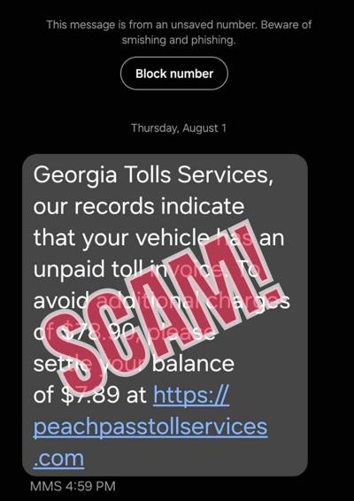 Law enforcement warns of toll road text scam | News | times-herald.com