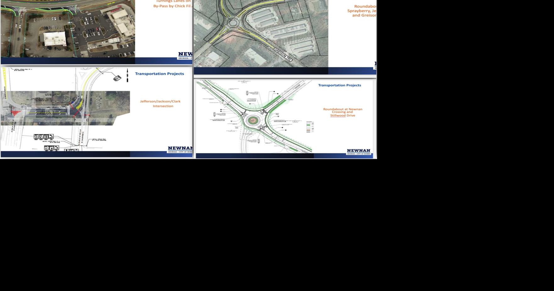 Roundabouts, turn lanes coming to ease traffic at key Newnan ...