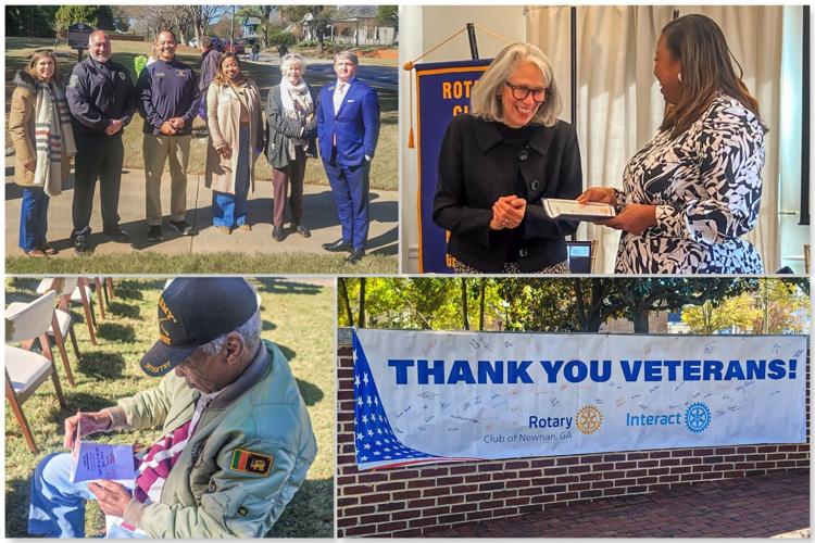 Rotary honors veterans with keynote, student-led service project | Arts ...