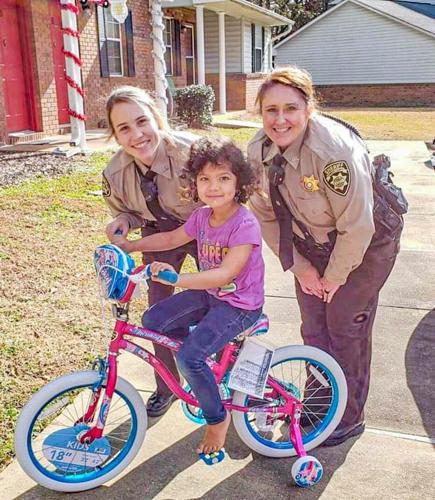 CCSO delivers bikes to community | Local News | times-herald.com