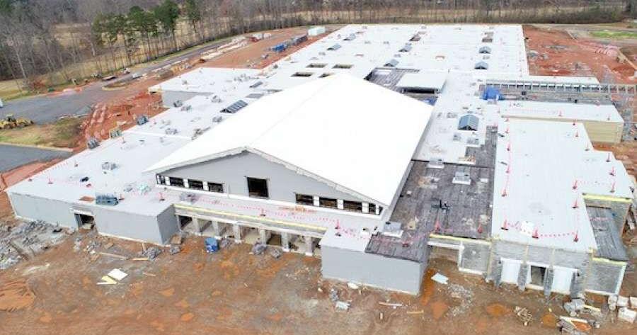 Work continues at Blake Bass Middle School for August opening | Local ...