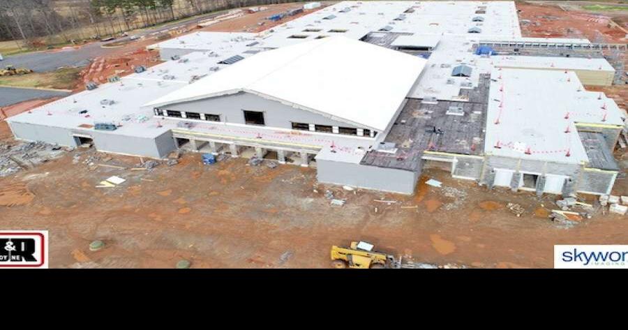 Work continues at Blake Bass Middle School for August opening | Local ...