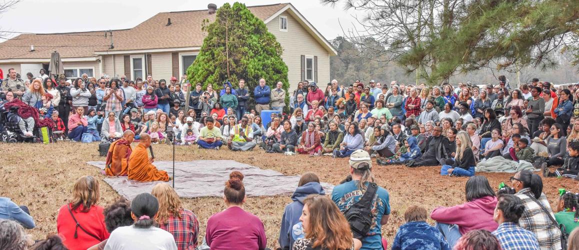 Buddhist monks’ walk for peace to enter Coweta County on Sunday | News ...