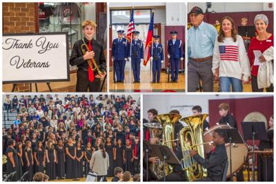 Blake Bass Middle School honors veterans with ceremony | News | times ...